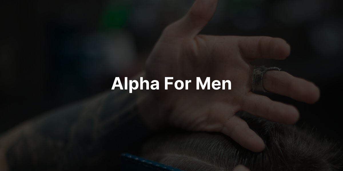 Alpha For Men